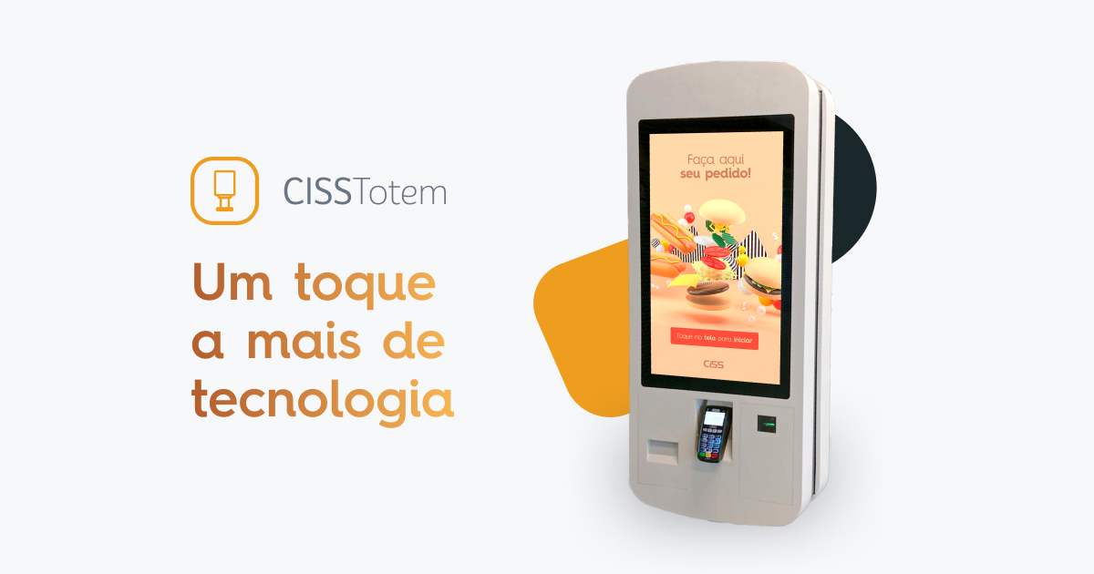 Totem de autoatendimento para foodservice | Conheça o CISSTotem
